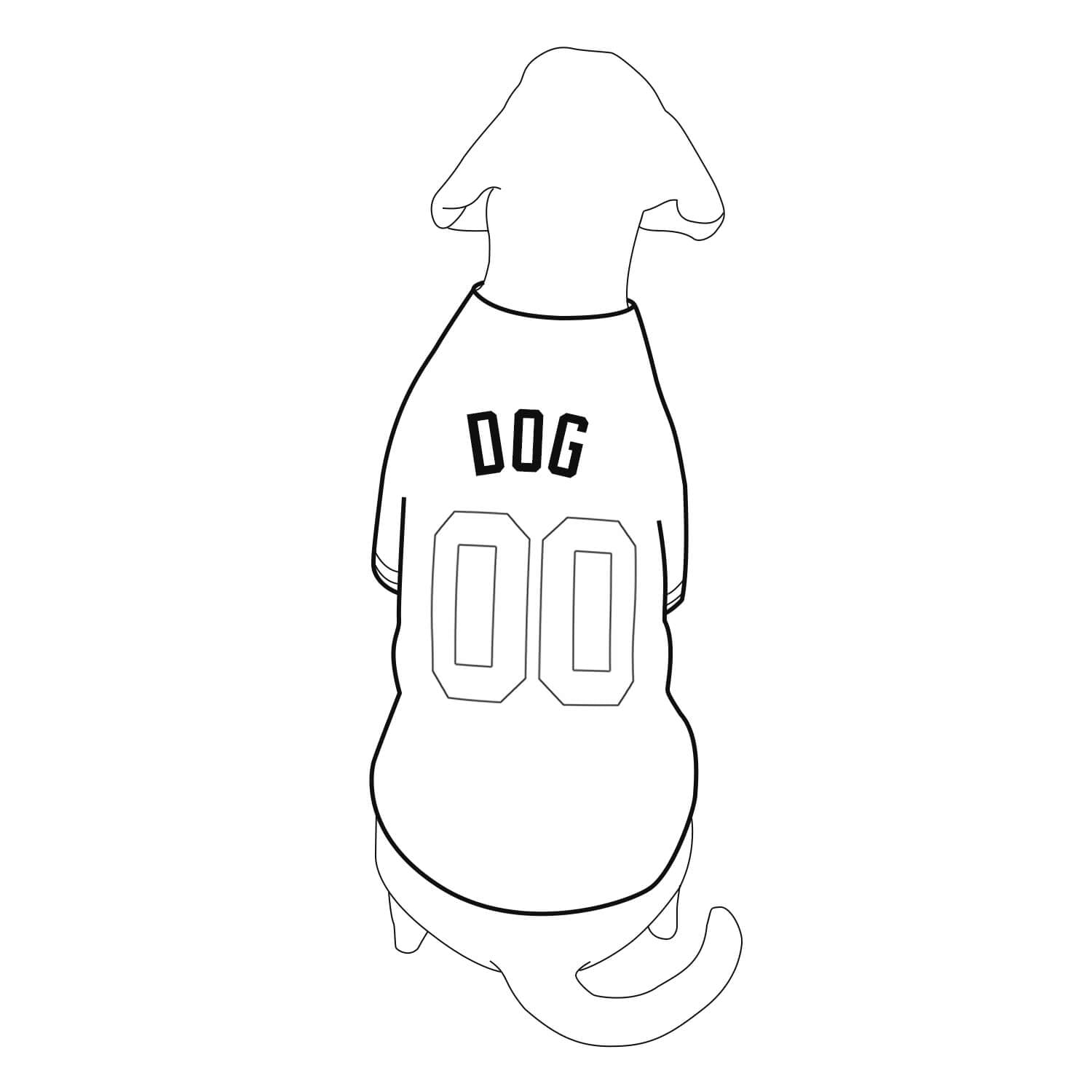 Customize Jersey for Dog | Personalized Pet Baseball Gear - KXKSHOP