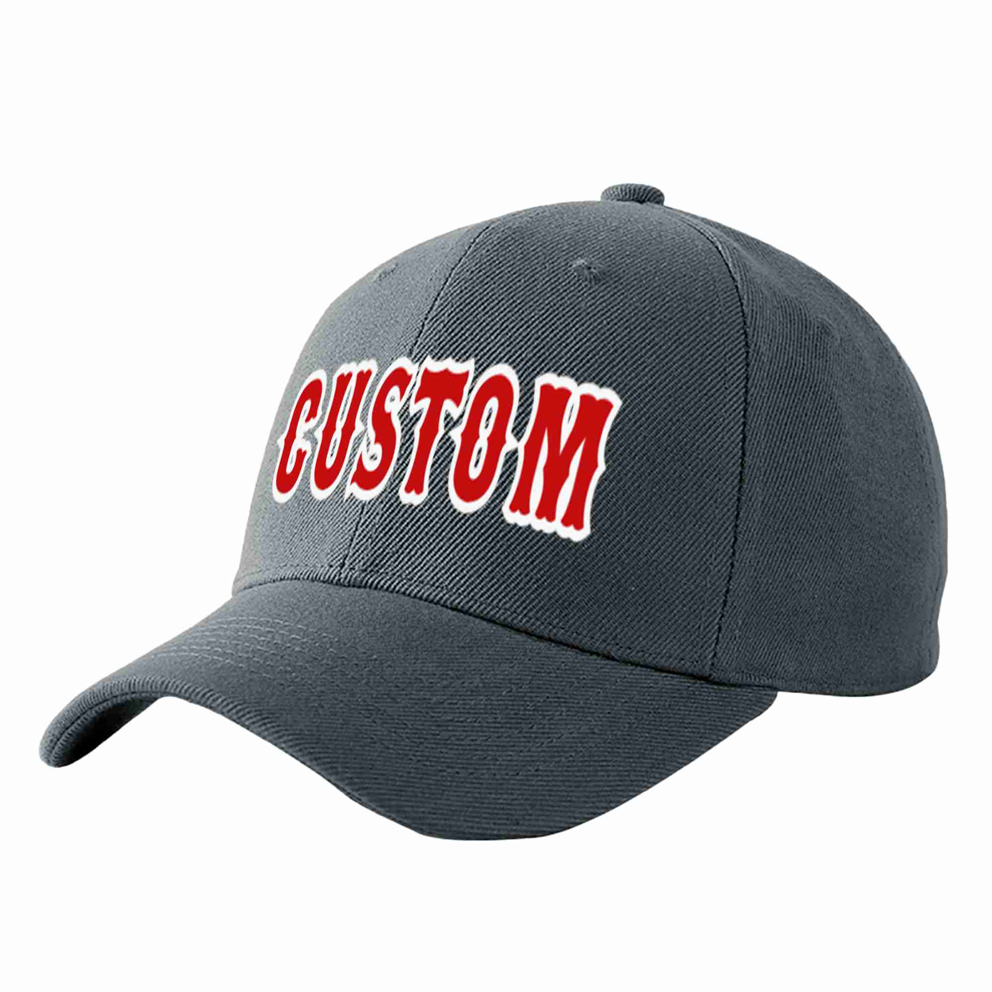 Custom Dark Gray Baseball Hats | Outdoor Caps for Teams - KXKSHOP