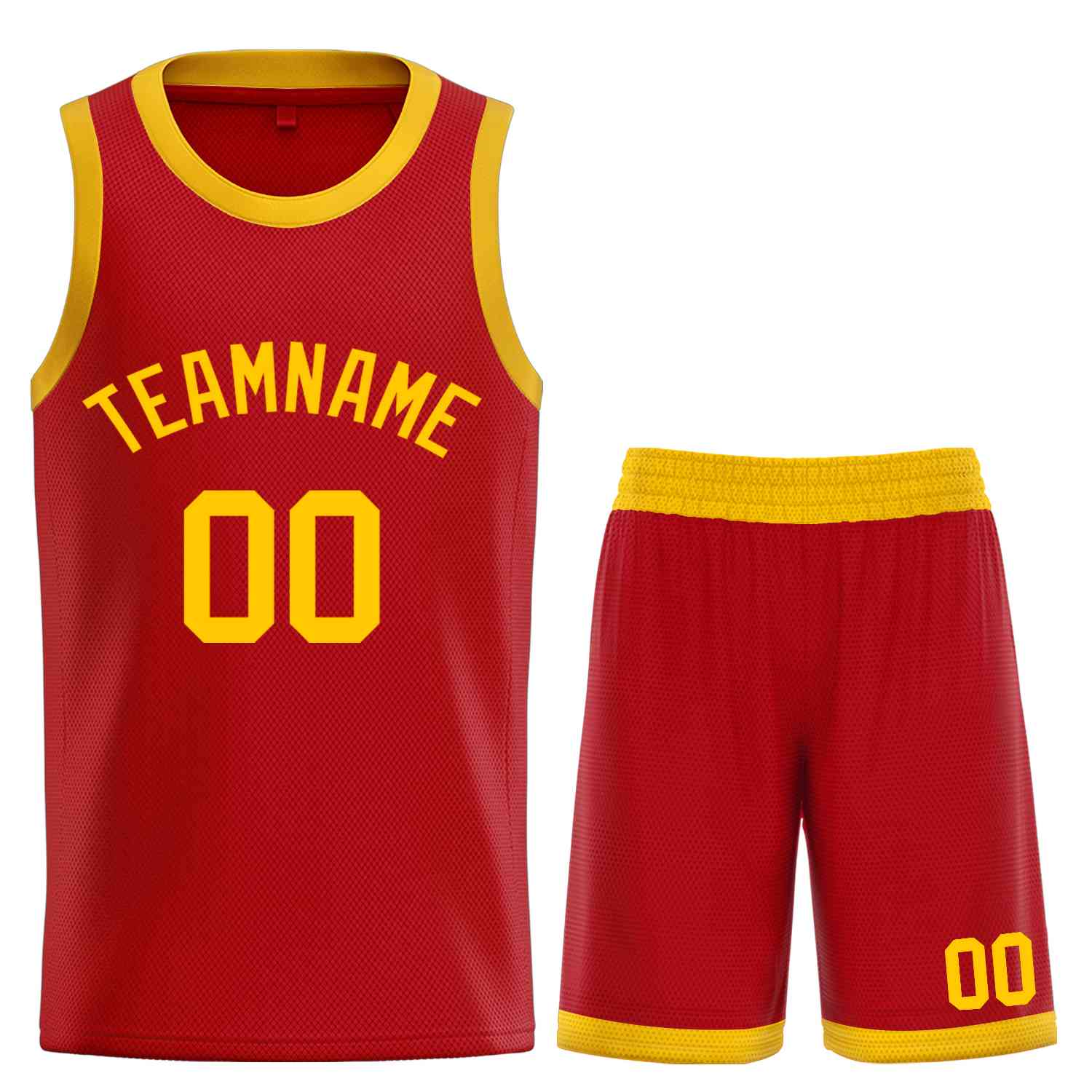 Custom Red Orange-Classic Sets Curved Basketball Jersey – KXKSHOP